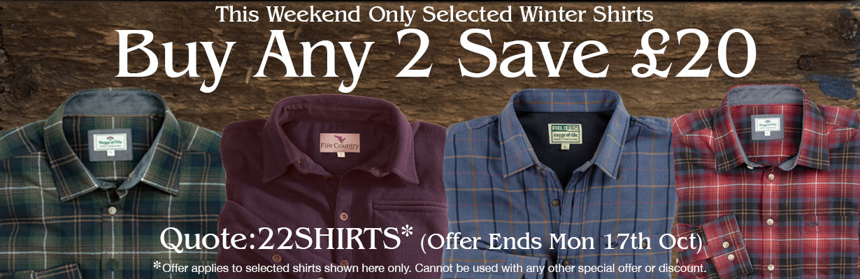 Warm Winter Shirts Offer