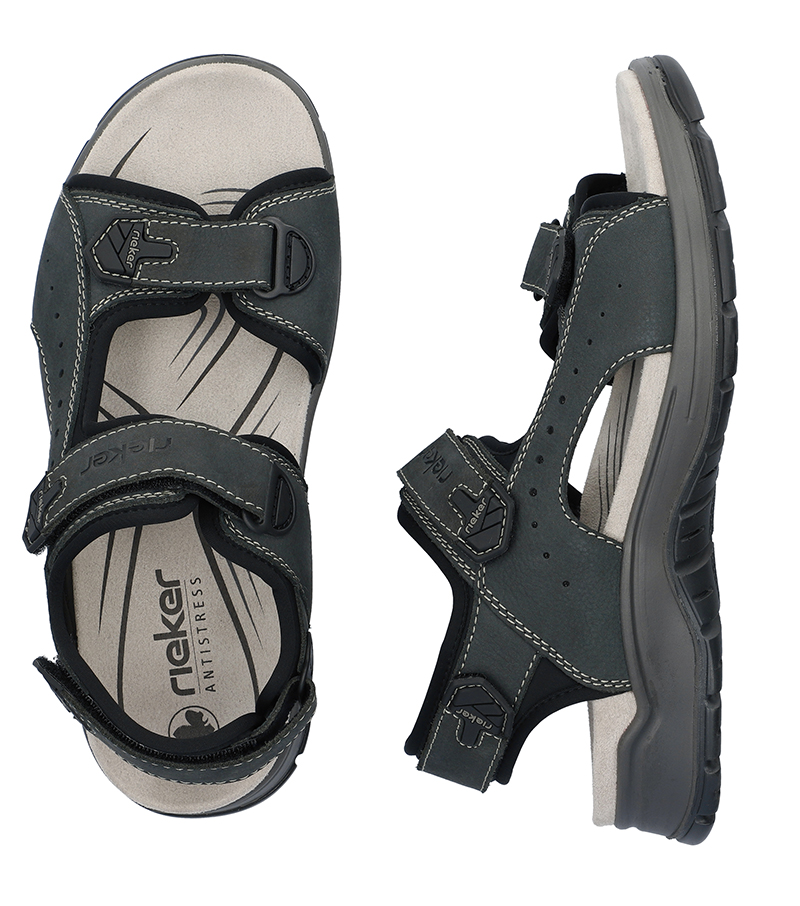Casual Easy Fastening Trek Sandals - Rieker