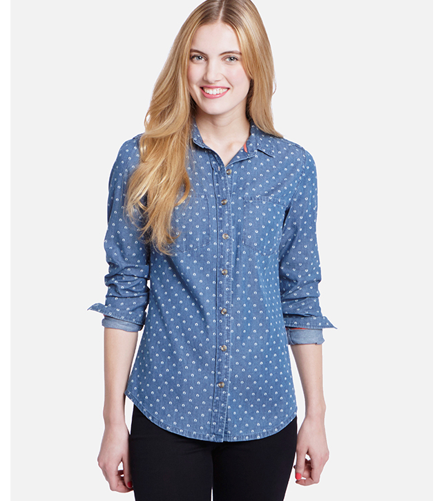 Jilly Semi Fitted Shirt by Joules
