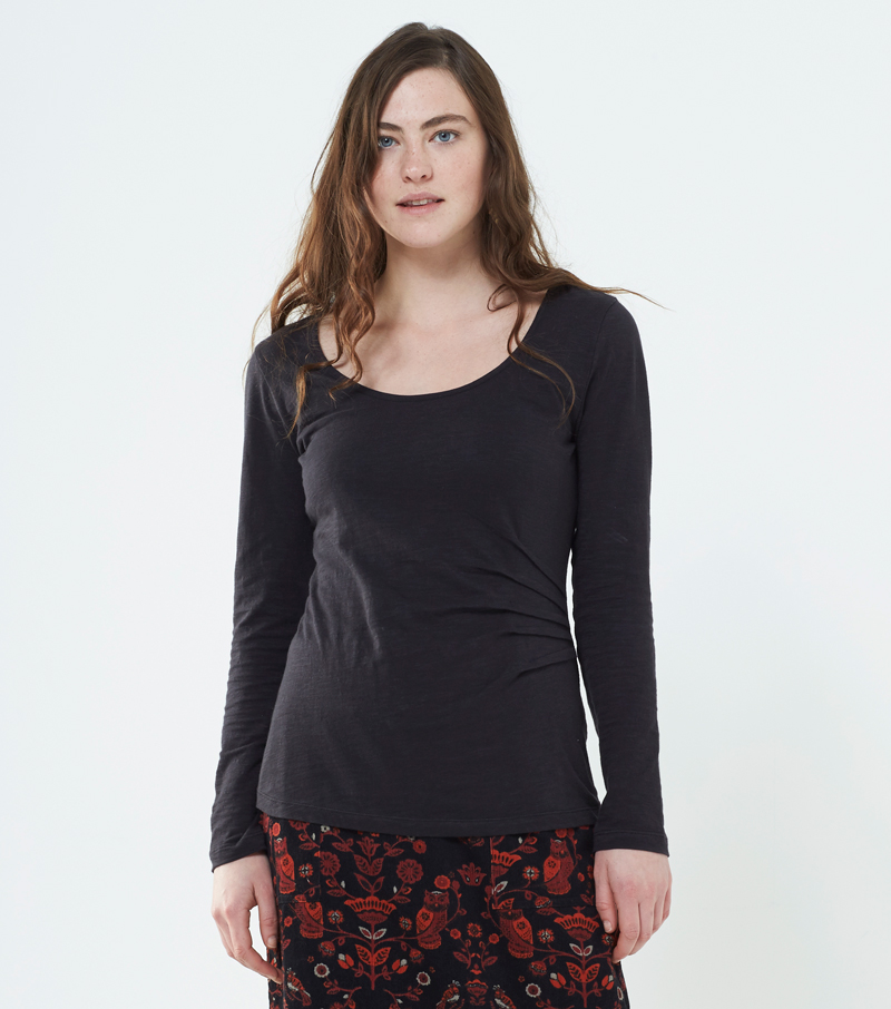 Plain Long Sleeve Top by Nomads