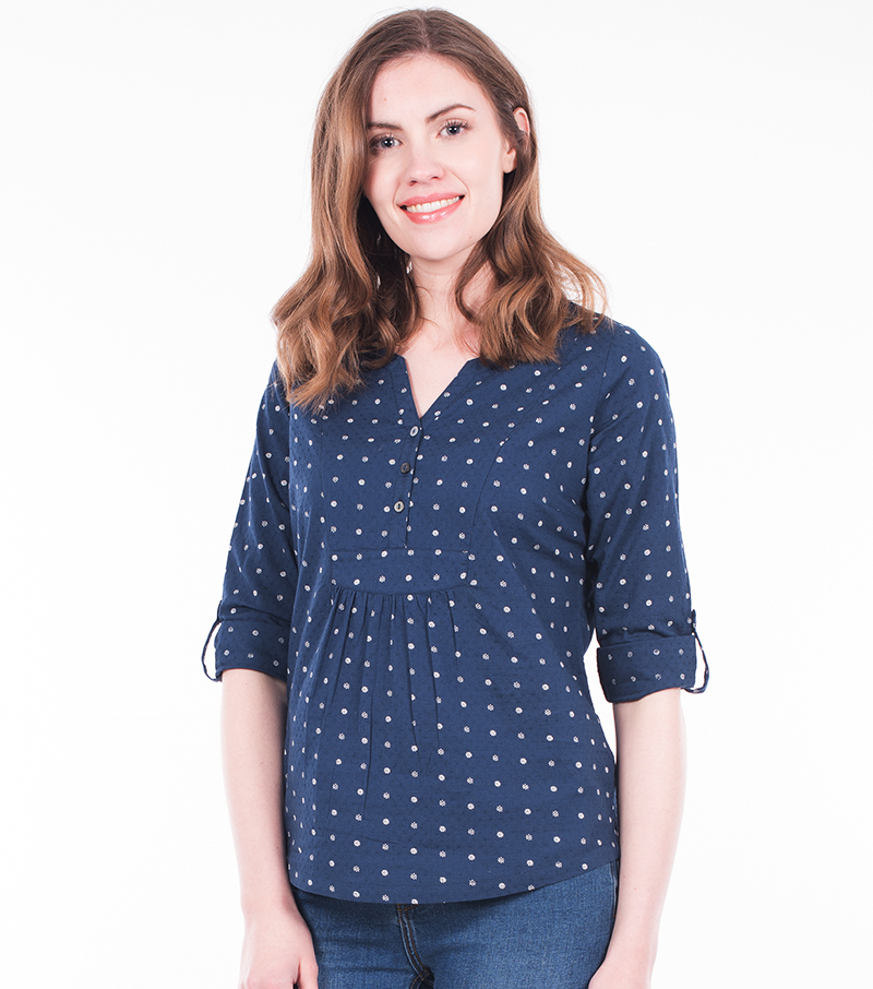 Pop Over Blouse by Brakeburn