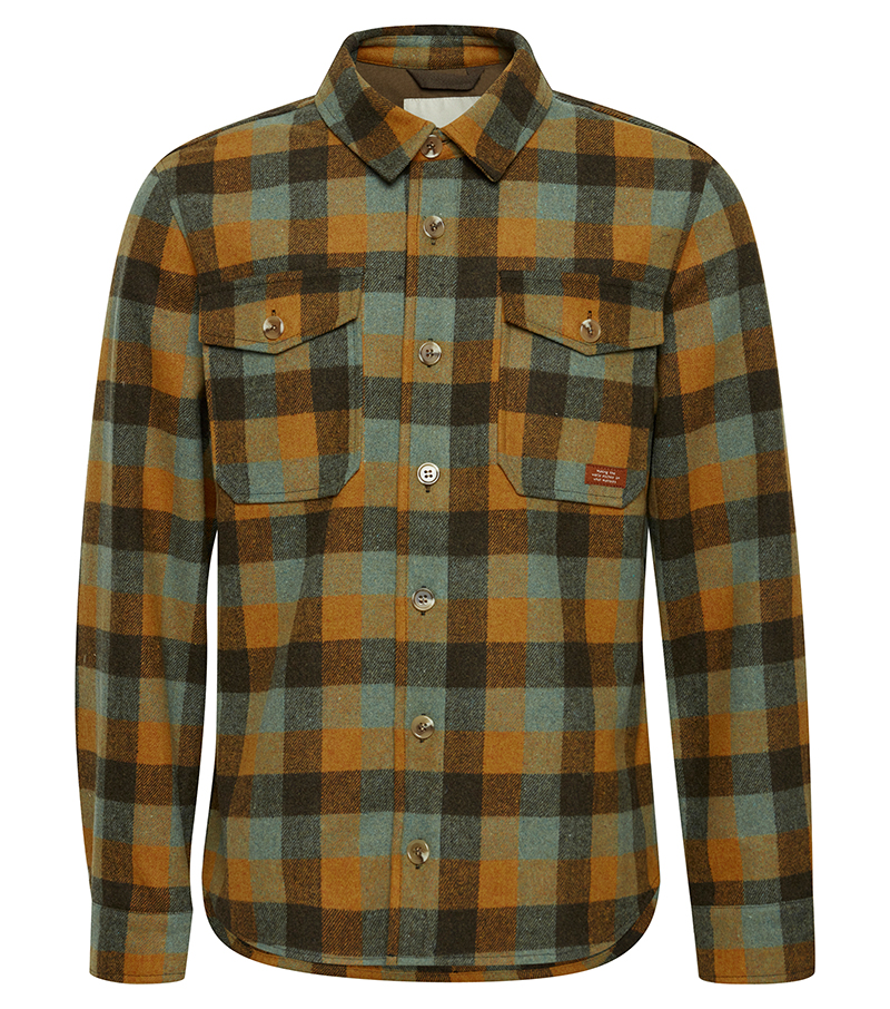 Plaid Over-Shirt by Blend
