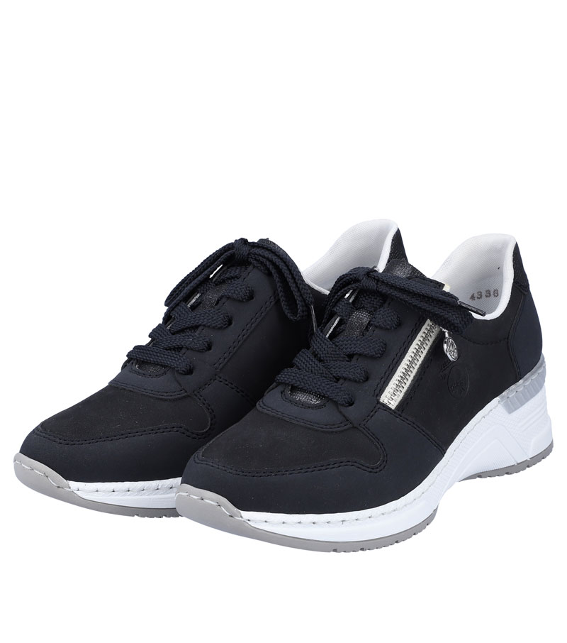 Trainer with Side Zip by Rieker