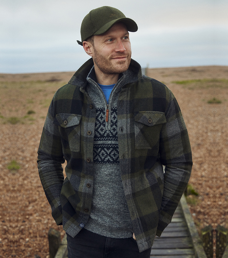 Wool Blend Shacket - Cresseley