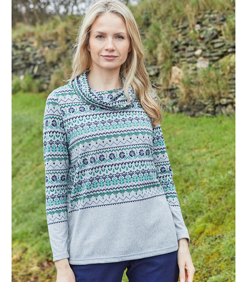 Fairisle Relaxed Jumper by Lily & Me